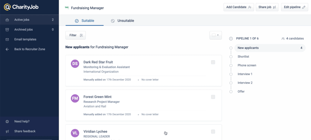 What is Anonymous Recruitment ? | CharityJob Recruiter Blog